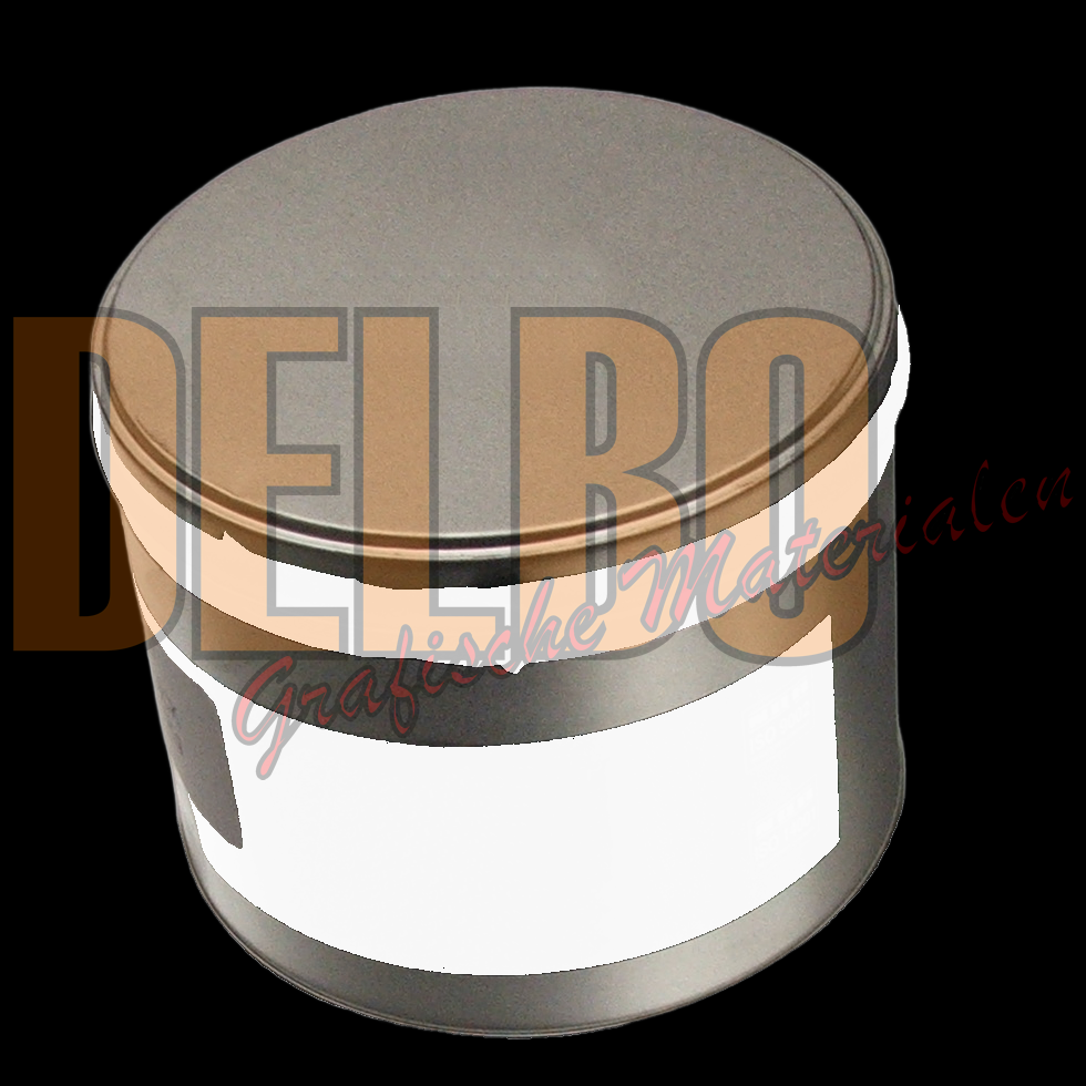 Transparent white typographic ink, in pots of 1,00 kg.